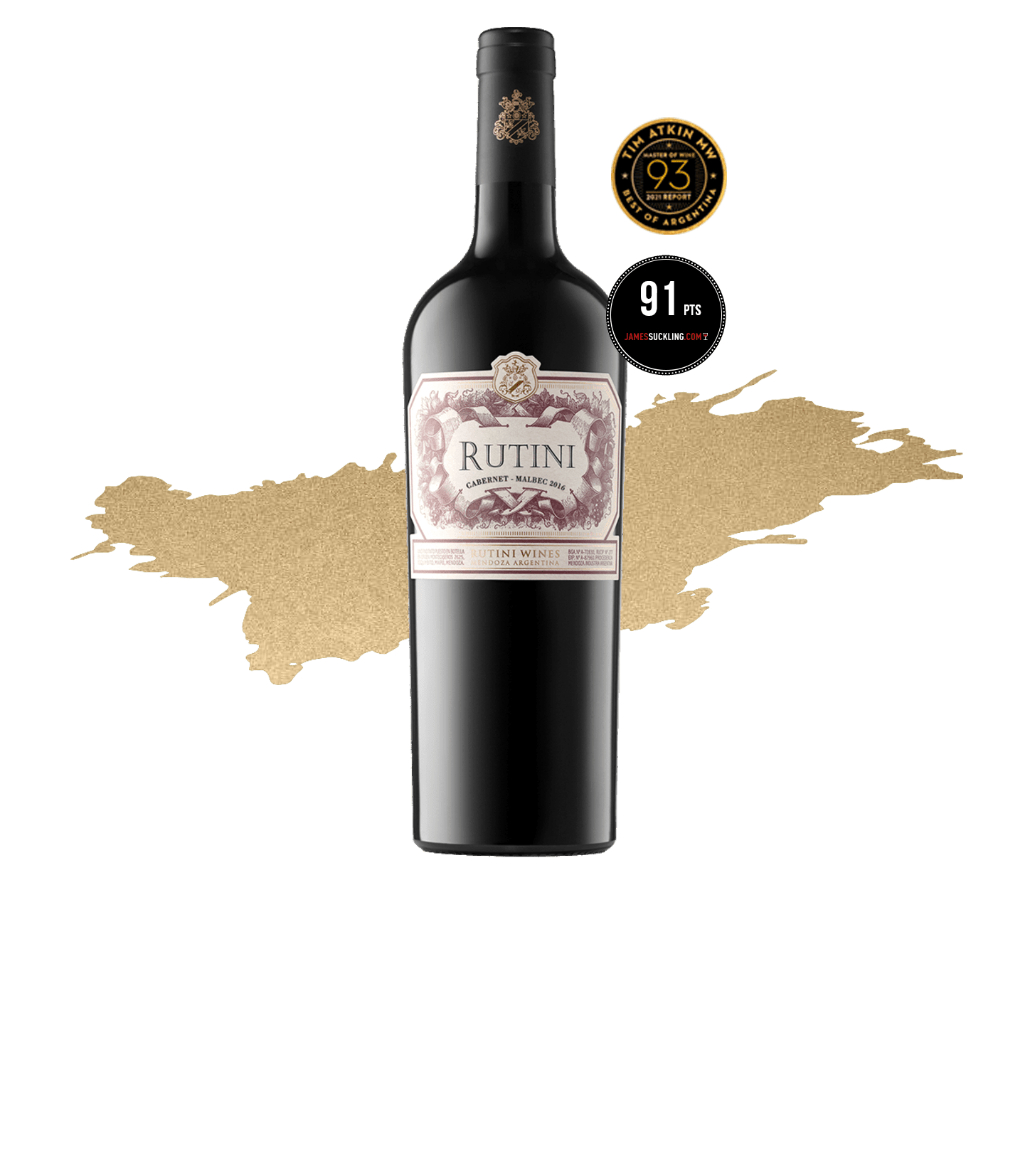 Vino Tinto Rutini Cabernet Malbec - VINSCENT WINES